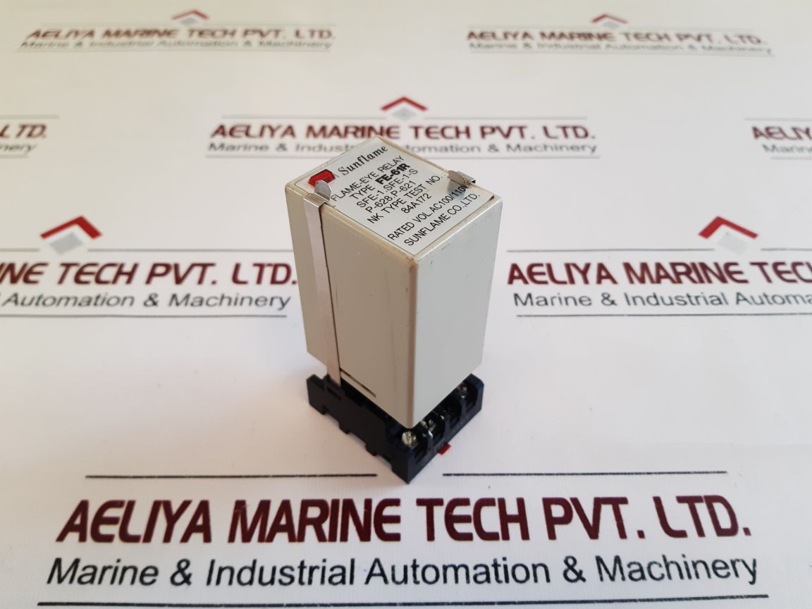 Sunflame Fe-61R Flame-eye Relay With Base Ac100/110 P-628.P-621 ...