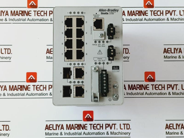 Allen-bradley 1783-bms10Cgn Stratix 5700 8 Copper 10/100 Ports Etherne ...
