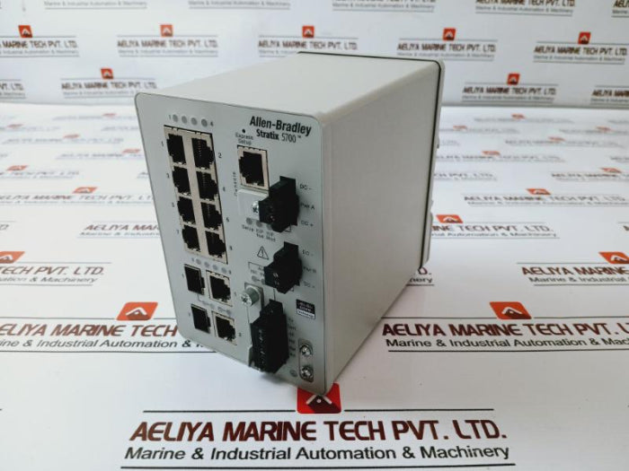 Allen-bradley 1783-bms10Cgn Stratix 5700 8 Copper 10/100 Ports Etherne ...