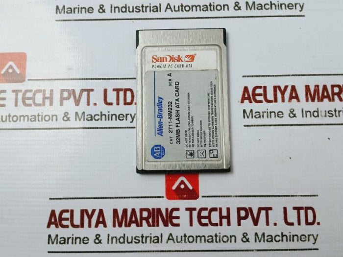 Allen-bradley 2711-nm232 Ser A 32Mb Pcmcia Memory Card For Panelview A ...
