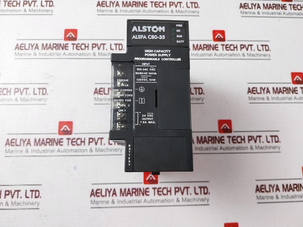 Alstom Alspa C80-35 Programmable Controller – Aeliya Marine