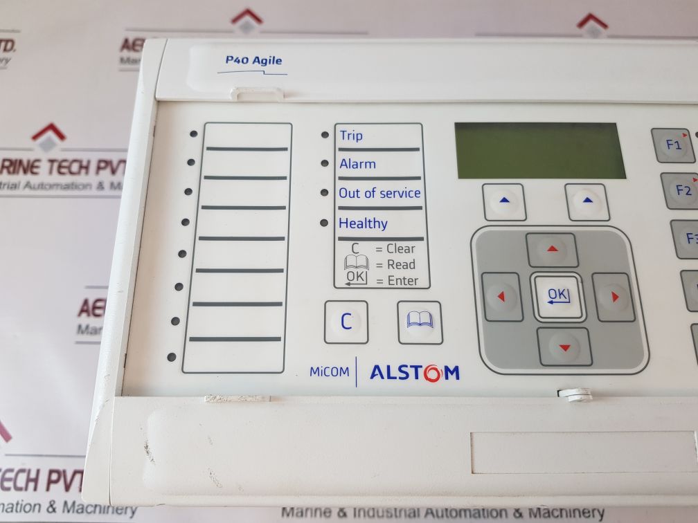 Alstom Micom P40 Agile Distance Relay Transmitter P44291Ab6M0720M ...