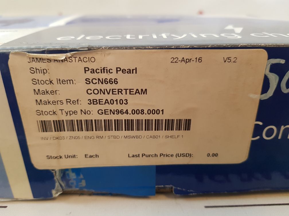 Ge Alstom Scn666 Thyristor Firing Card 3Bea0103 – Aeliya Marine