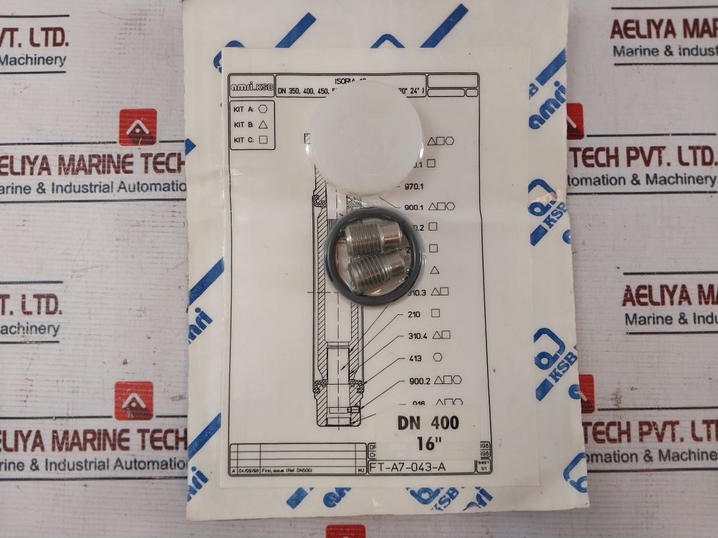 Amri.Ksb Ft-a7-043-a Cable Fitting Gland Set – Aeliya Marine