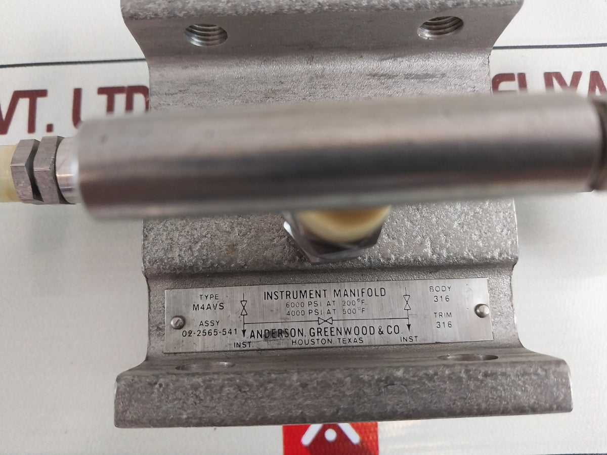 Anderson Greenwood M4Avs Instrument Manifold Valve 02-2565-541 – Aeliya ...