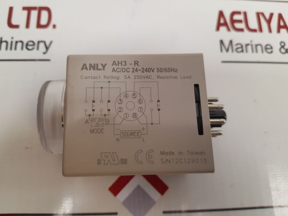 Multi-range Analogue Timer Anly Ah3-ra – Aeliya Marine