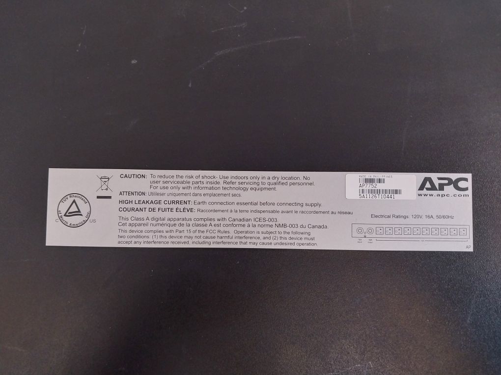 Apc Ap7752 Automatic Transfer Switch – Aeliya Marine