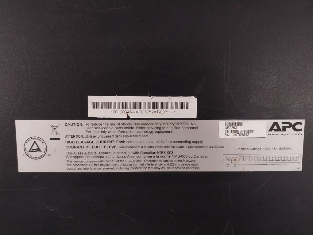 Apc Ap7752 Rack Mount Automatic Transfer Switch 120V – Aeliya Marine