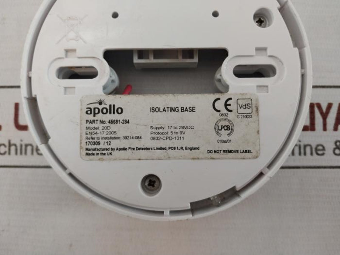 Apollo 45681-284 Xpert 7 Base Isolating 20Da 17-28Vdc 5 To 9V – Aeliya ...