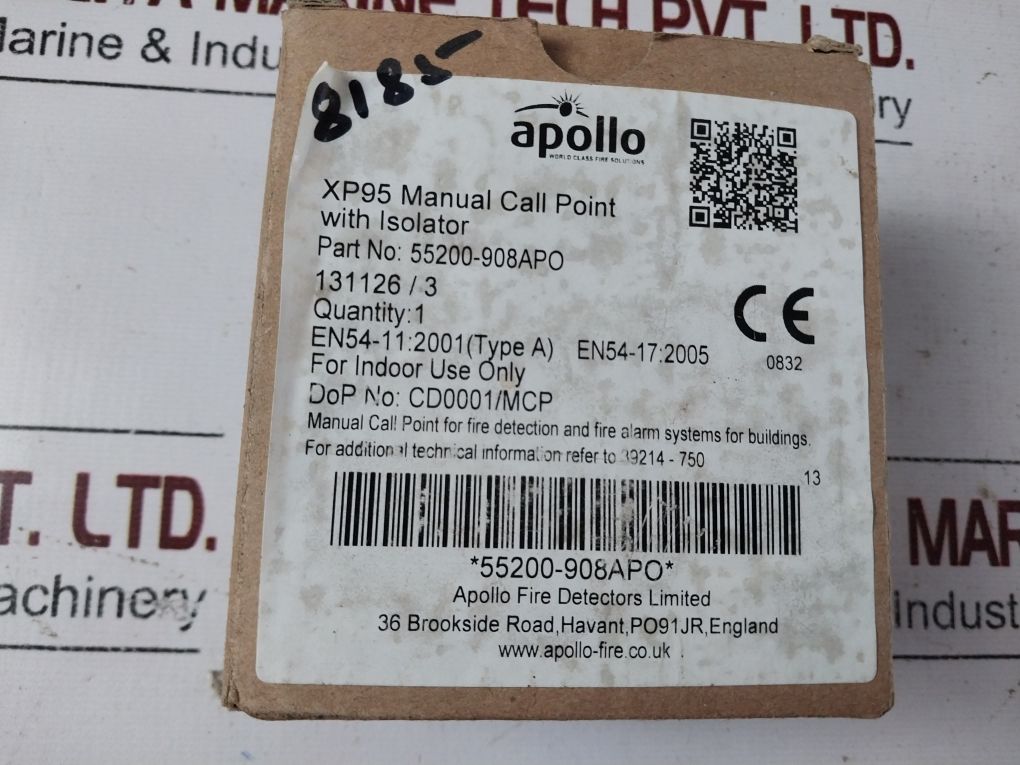 Apollo Xp95 Manual Call Point With Isolator 55200-908Apo – Aeliya Marine