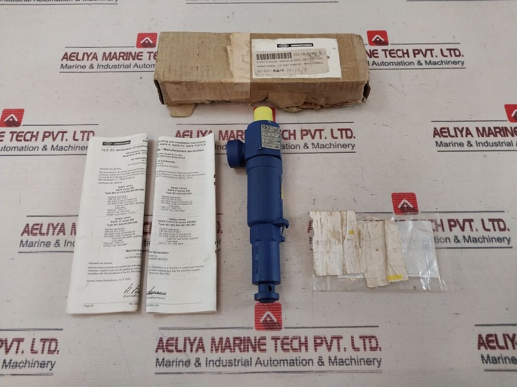 Ari Armaturen Pn100 Safety Relief Valves 6 Bar – Aeliya Marine