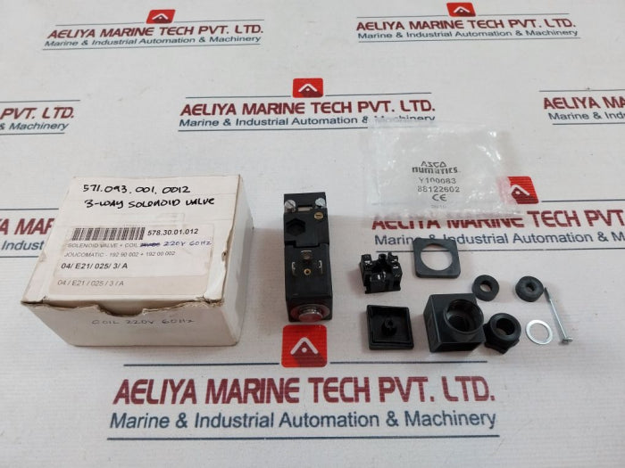 Asco 19200002 Solenoid Valve With Coil – Aeliya Marine