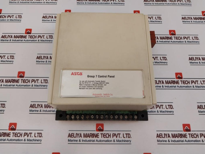 Asco Group 7 Control Panel Automatic Transfer Switch 480Y/277 60Hz ...
