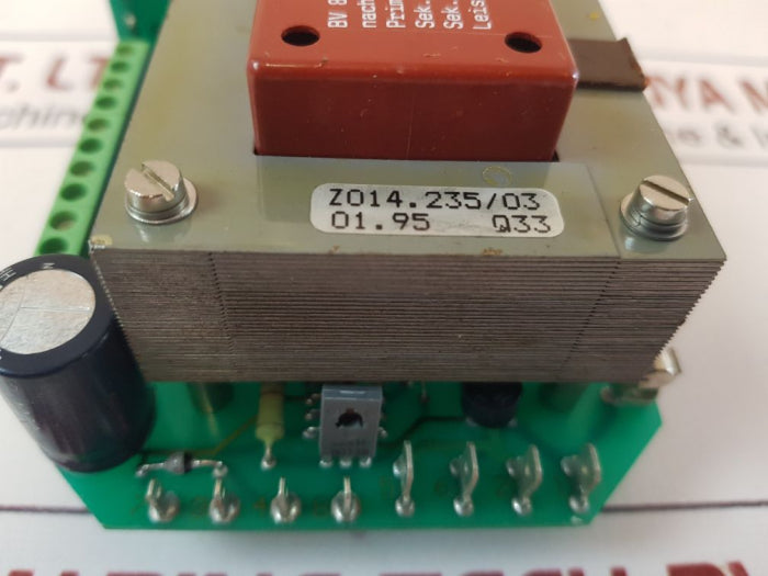 Auma Z014.235 (00) Power Supply Module – Aeliya Marine Tech Pvt. Ltd.