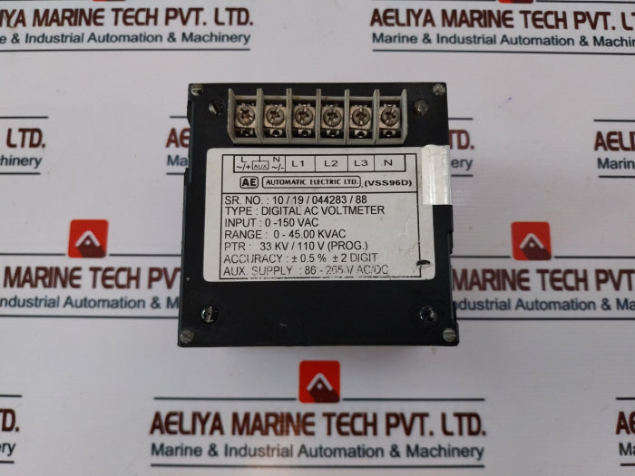 Automatic Electric Vss96D True Rms Digital Ac Voltmeter – Aeliya Marine