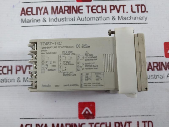 Autonics Tz4St-14C Temperature Controller 50/60Hz 5Va, Dc4-20Ma 250Vac ...