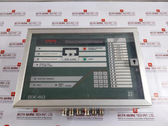 Autronica Bx 40 Fire Alarm Control Panel Input 230Vac 50Hz – Aeliya Marine