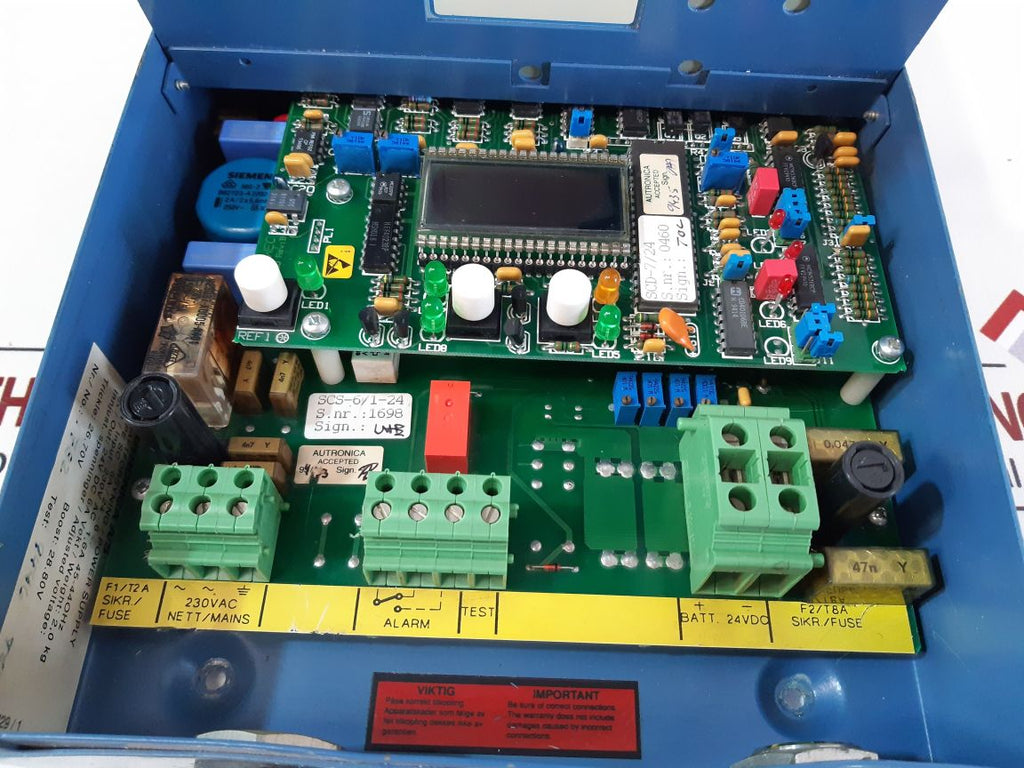 Autronica Sc-6 Switch Mode Power Supply – Aeliya Marine