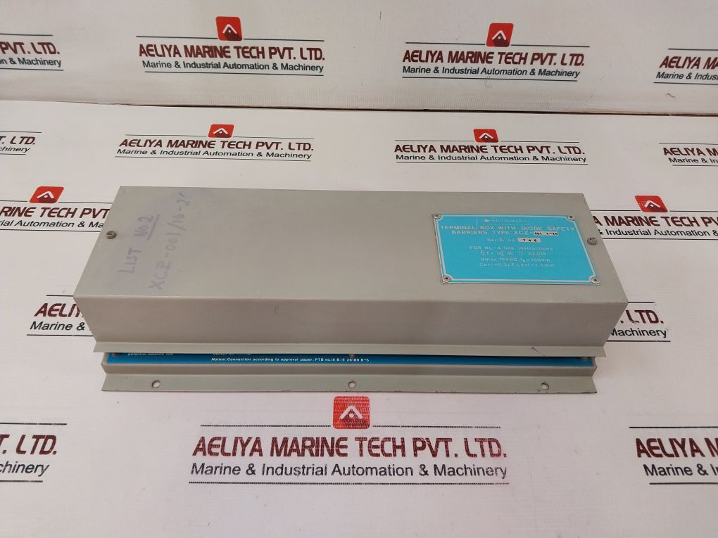 Autronica Xcz-001 Terminal Box With Diode Safety Barriers 19Vdc ...