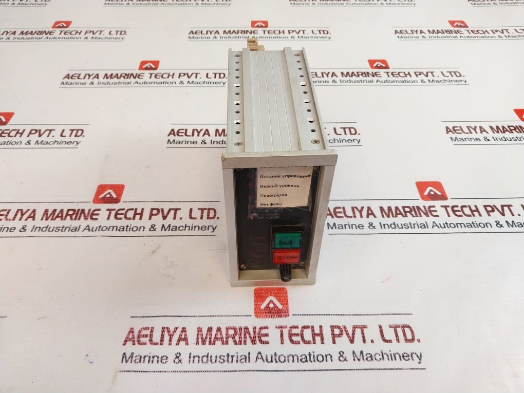 Autronica/Weidmuller Adt 1016 C Steering Gear Alarm Control Panel Modu ...