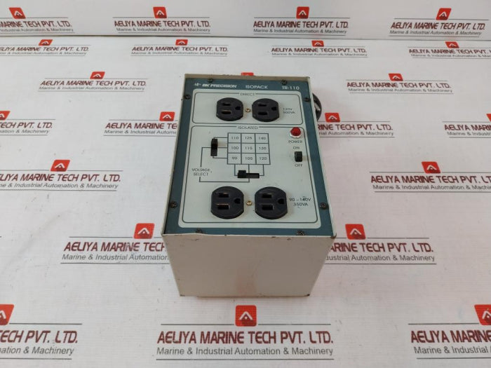 B&K Precision Tr-110 Isolation Transformer 120Vac 60Hz 860Va 500Va El1 ...