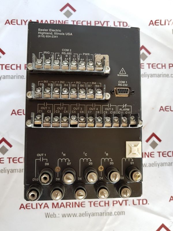 Basler Be1-851 Overcurrent Relay – Aeliya Marine