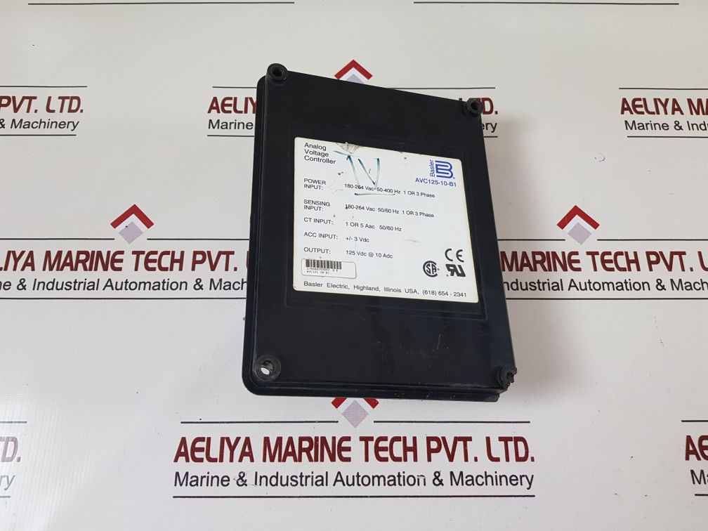 Basler Electric Avc125-10-b1 Analog Voltage Regulator – Aeliya Marine