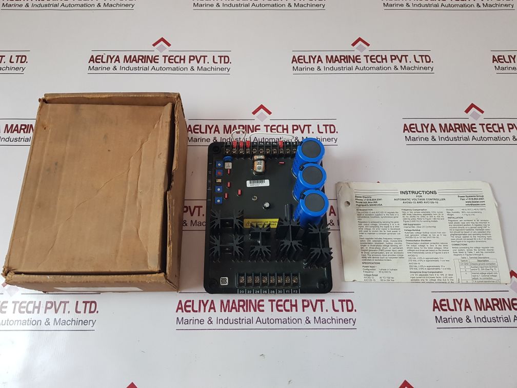 Basler Electric Avc63-12-a1 Analog Voltage Controller – Aeliya Marine