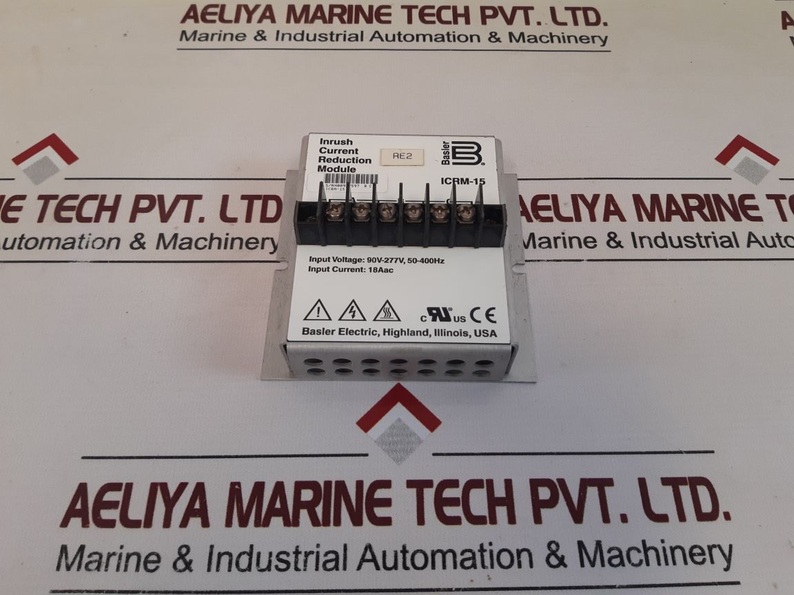 Basler Electric Icrm-15 Inrush Current Reduction Module – Aeliya Marine
