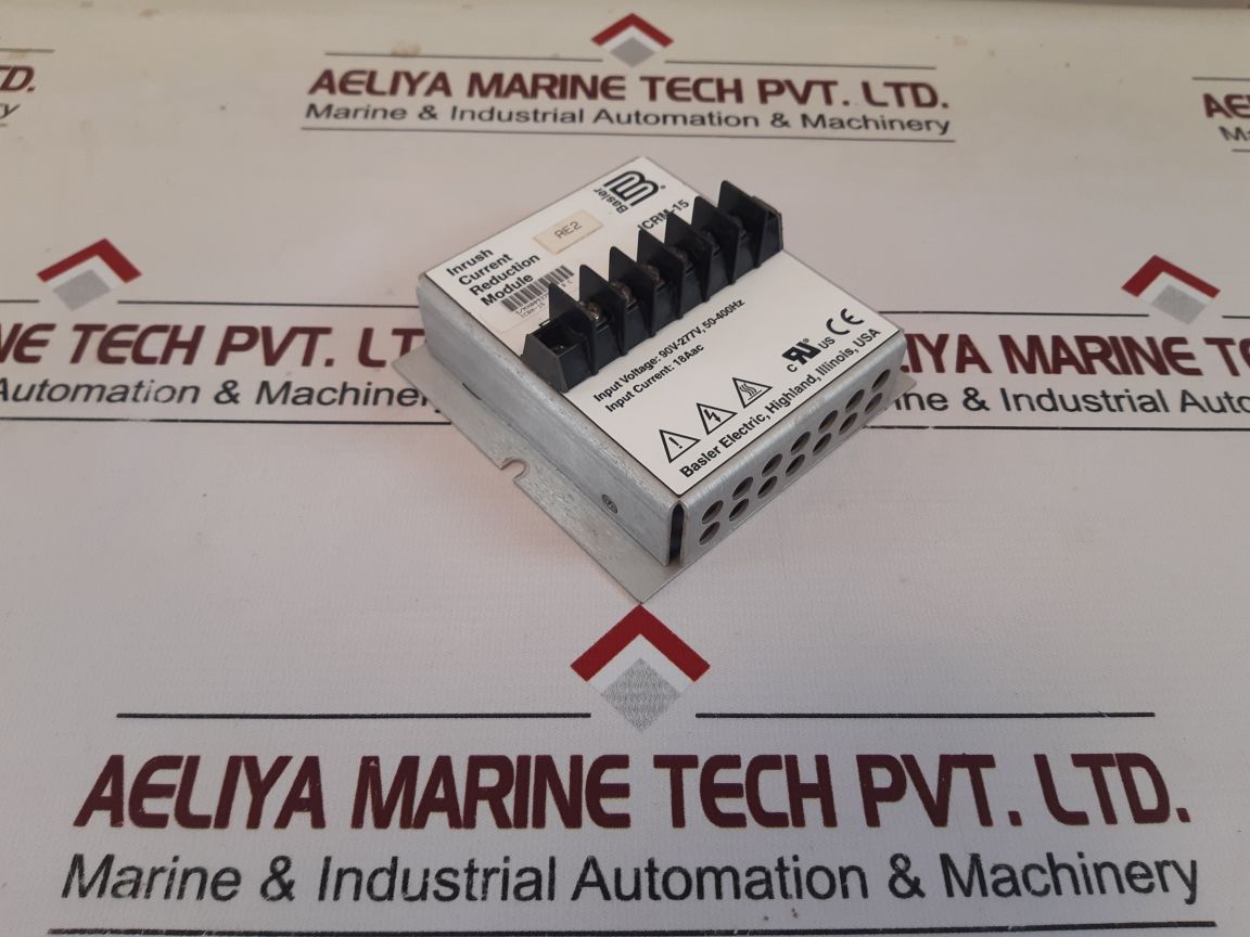 Basler Electric Icrm-15 Inrush Current Reduction Module – Aeliya Marine
