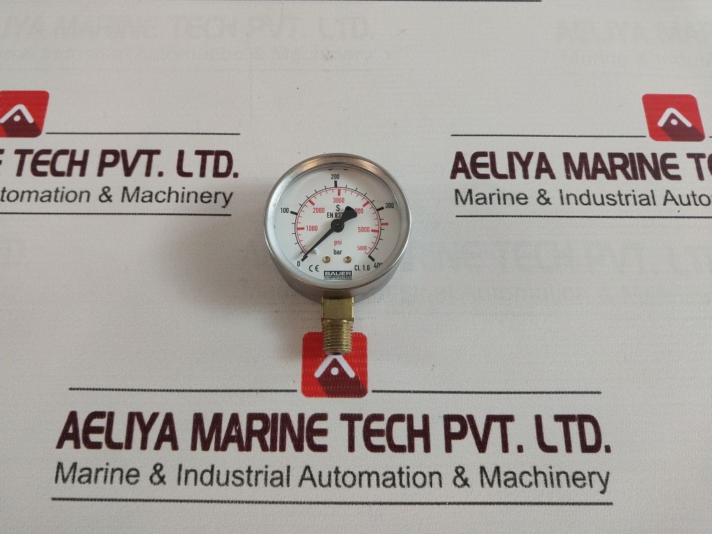 Bauer En837 Manometer/Pressure Gauge – Aeliya Marine