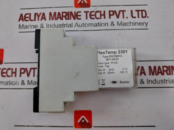 Baumer 23010001C Flex Temp 2301 Temperature Converter Pt100 – Aeliya Marine