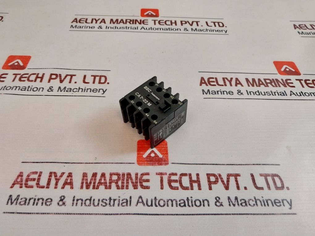 Bbc Ca7-22M Auxiliary Contact Block – Aeliya Marine