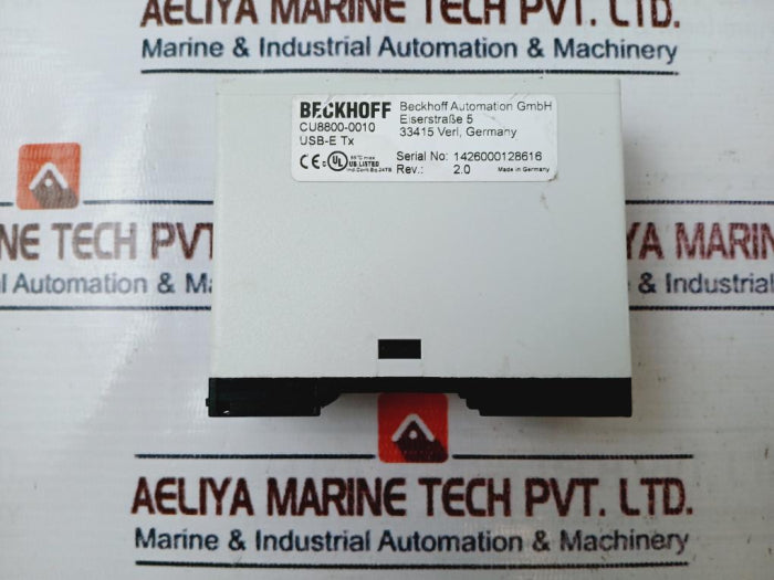 Beckhoff Cu8800-0010 Ethernet Controller Rev 2.0 – Aeliya Marine