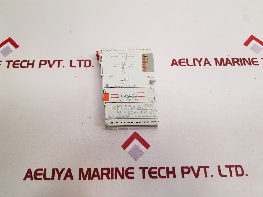 Beckhoff Kl2612 Relay Module – Aeliya Marine Tech Pvt. Ltd.
