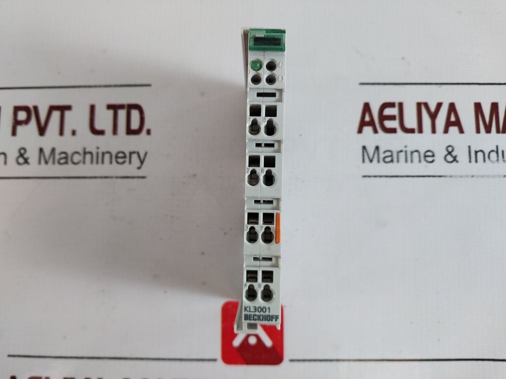 Beckhoff Kl3001 Bus Terminal – Aeliya Marine