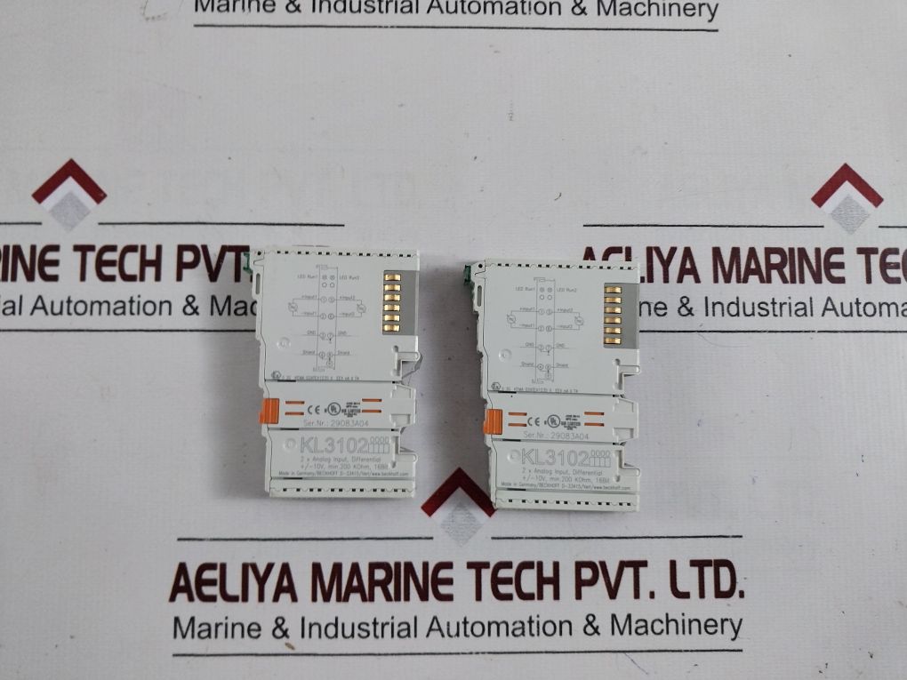 Beckhoff Kl3102 2 X Analog Input, Differential Module – Aeliya Marine