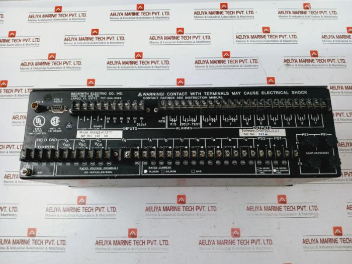 Beckwith Electric M-3425A Generator Protection Relay 60-140Vac, 50/60H ...