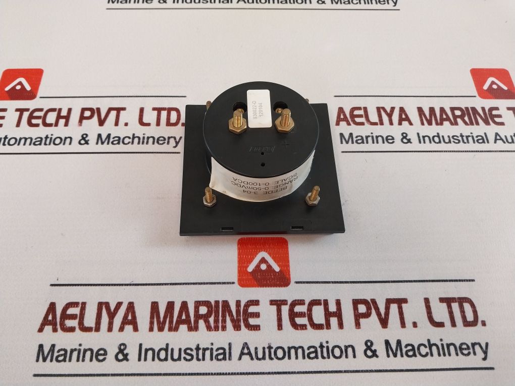 Beede 930022-d Panel Meter 0-100 Dc Amperes – Aeliya Marine Tech Pvt. Ltd.