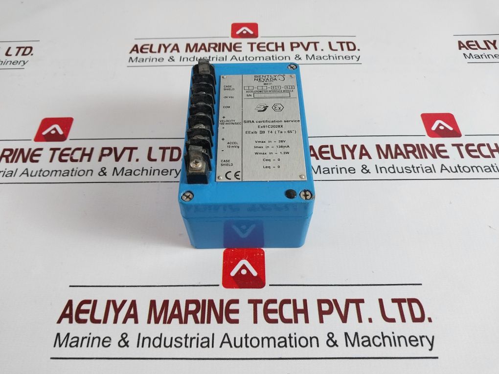 Bently Nevada 86517-01-02 Accelerometer Interface Module – Aeliya Marine