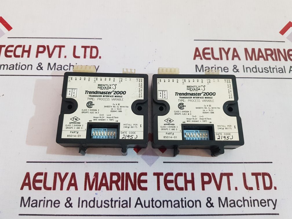Bently Nevada Trendmaster 2000 Transducer Interface Module 85014-01 ...