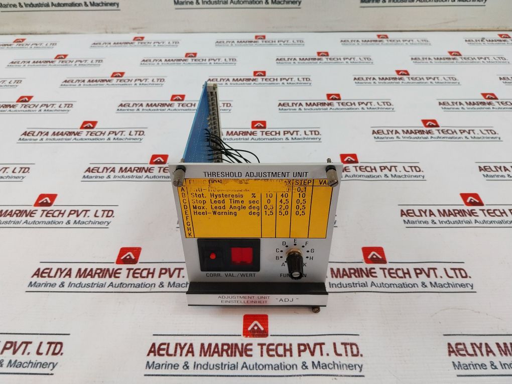 Bicc Vero 10-2449K Threshold Adjustment Unit – Aeliya Marine