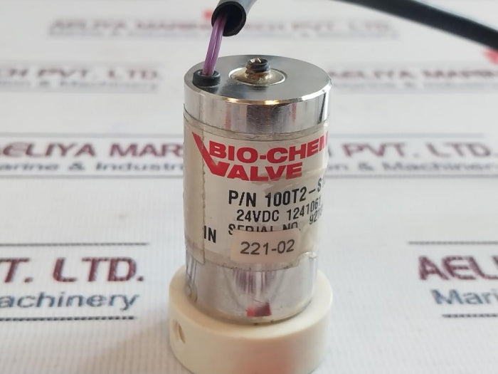 Bio-chem Valve 100T2-s155 Solenoid Valve 24Vdc Used – Aeliya Marine