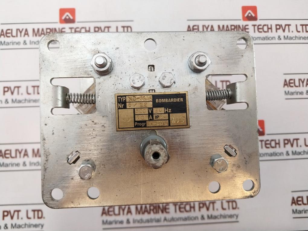 Bombardier Nd-5Sa-5 Controller Adjuster 500V 50Hz 10A – Aeliya Marine