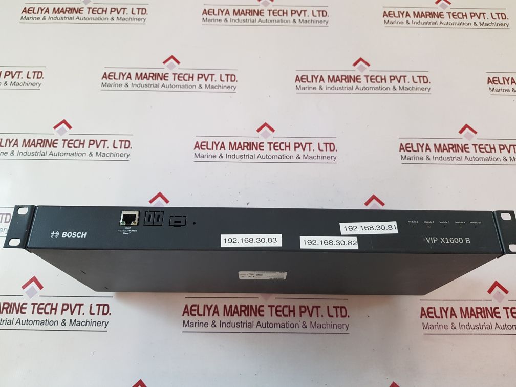 Bosch Vip-x1600-b 4 Module Video Server System – Aeliya Marine