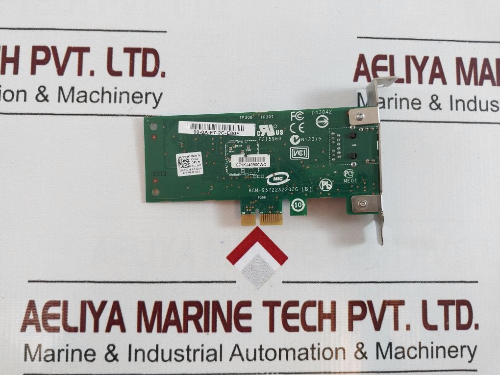 Broadcom Bcm95722A2202G Network Card – Aeliya Marine Tech Pvt. Ltd.