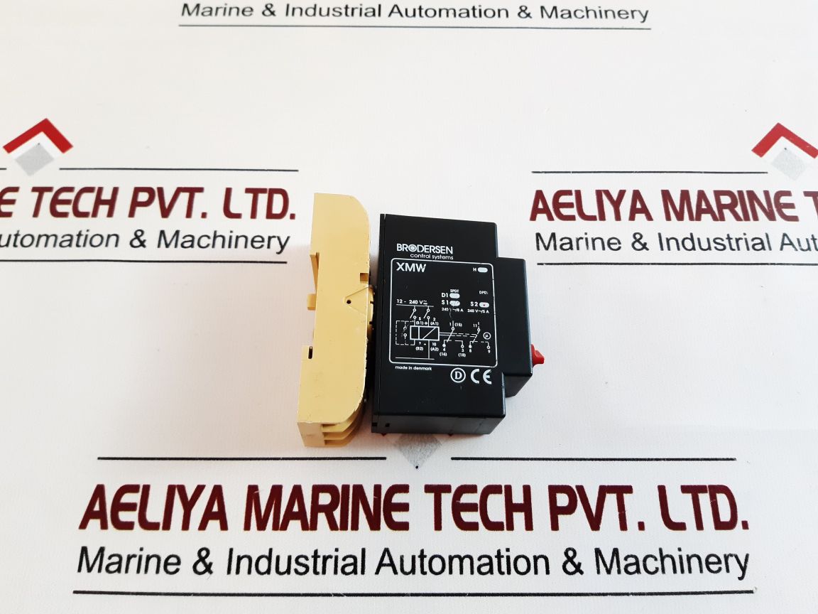 Brodersen Unic Xmw Multi Function Time Relay With S411 Relay Base ...