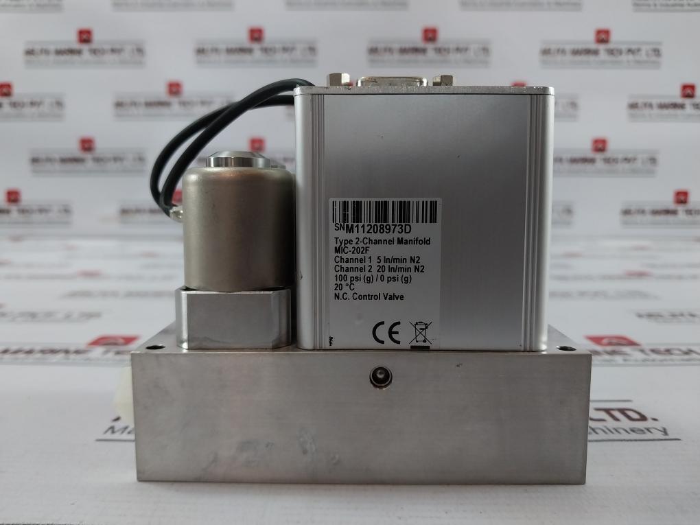 Bronkhorst Mic-202F Mani-flow Flow Meter Control Valve 2 Channel ...