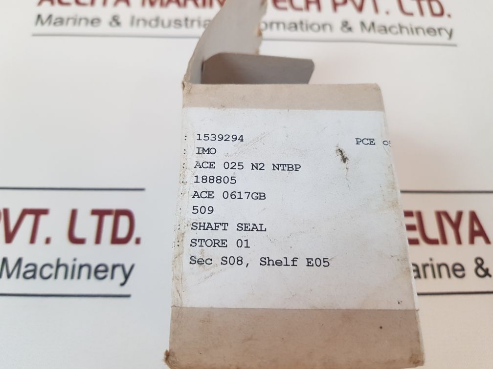 Burgmann 1,4571 Mechanical Seal – Aeliya Marine