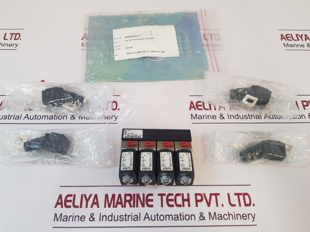 Burkert 6012 C 1,6 Fkm Pa Solenoid Valve Set – Aeliya Marine